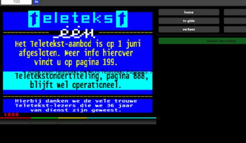 NOS Teletekst: Nieuws, Sport en Updates